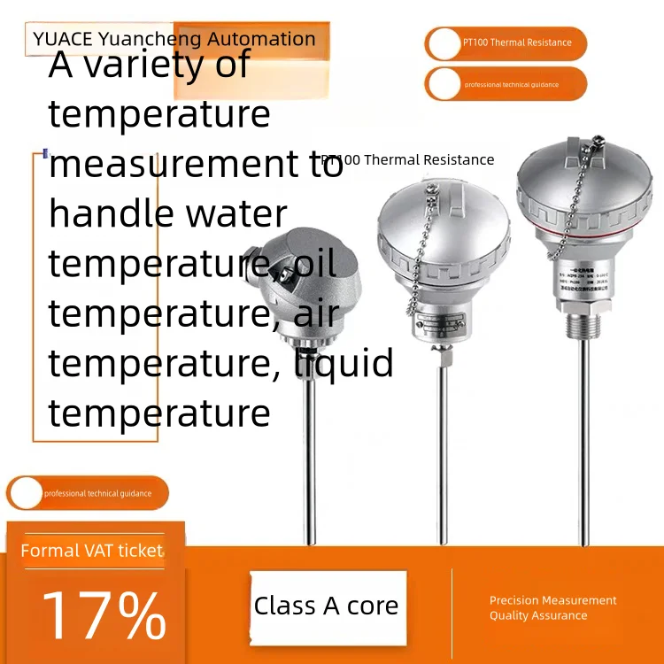 Industrial Pt100 Pt1000 Water Temperature Sensor - Buy Temperature ...
