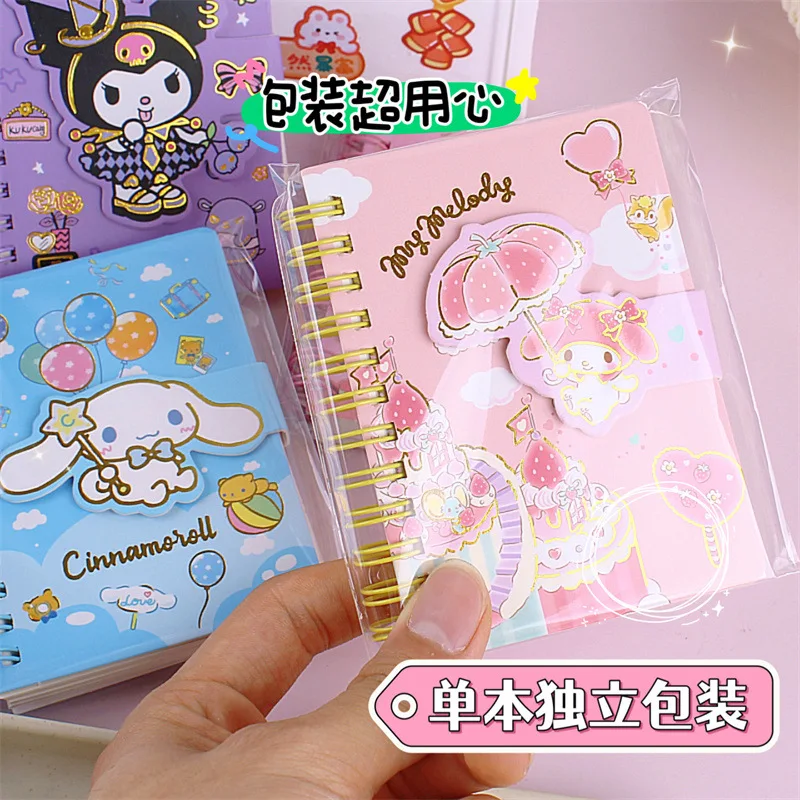 Coloring Page Magnetic Buckle Coil Book High-value Cartoon Notebook ...