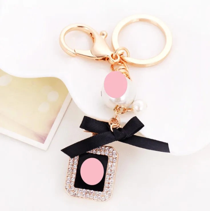 Custom Metal Key Ring with Chain Charm Keychains Portable Keychain ...