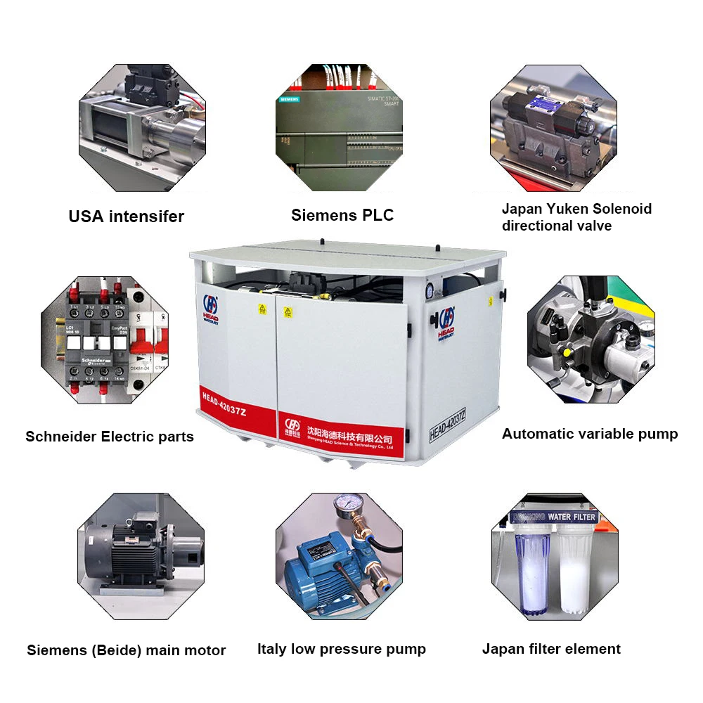 HEAD1020 Water Cutter - Precision Abrasive Jet Cutting