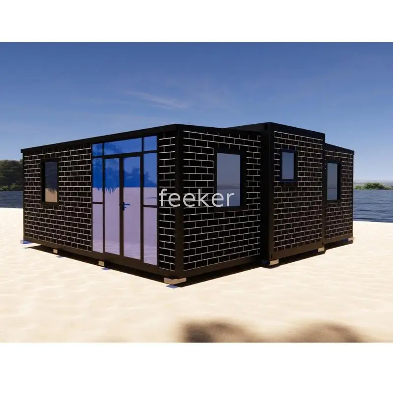 Expandable 40 Ft Container House: Prefabricated 1 Bedroom Folding Casa ...