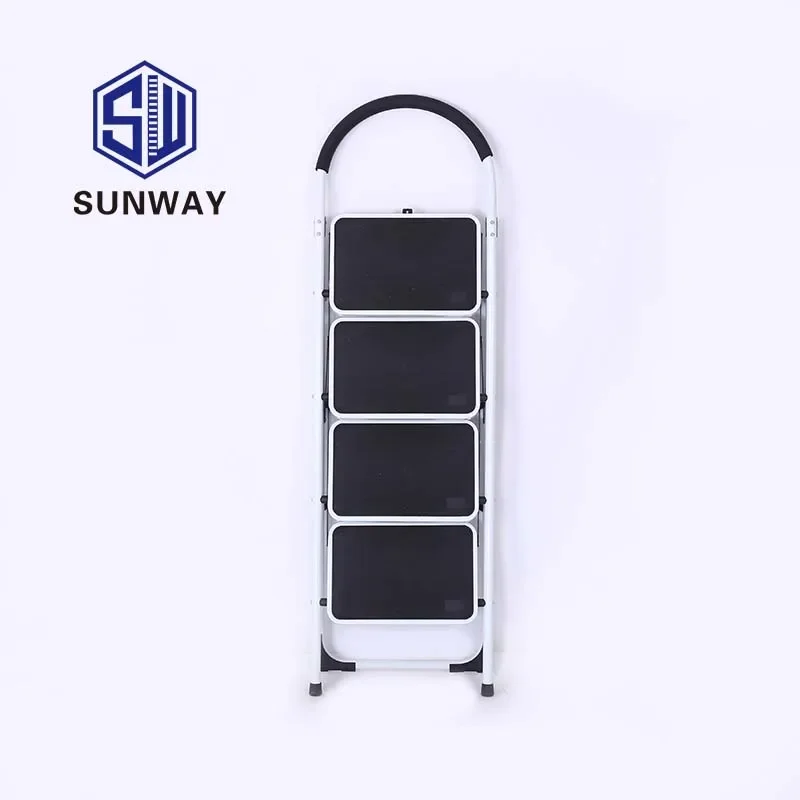Promotional Steel Folding Ladders Office Building Traditional Step ...