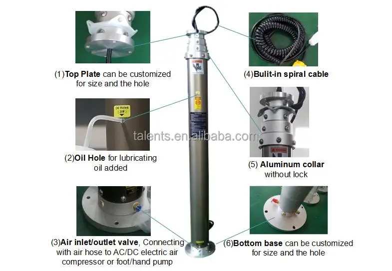 Lightweight Portable Lifting Pole - 4m Telescopic Mast