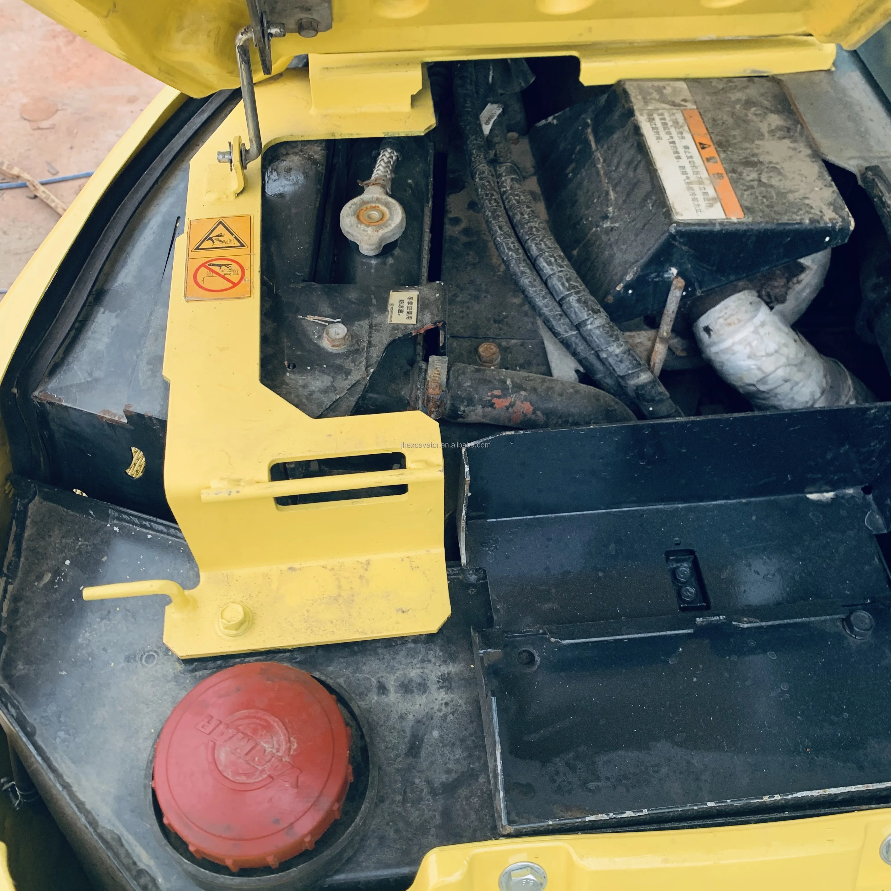 Japan Original Used Yanmar VIO55 Tailless Mini Excavator Farm ...