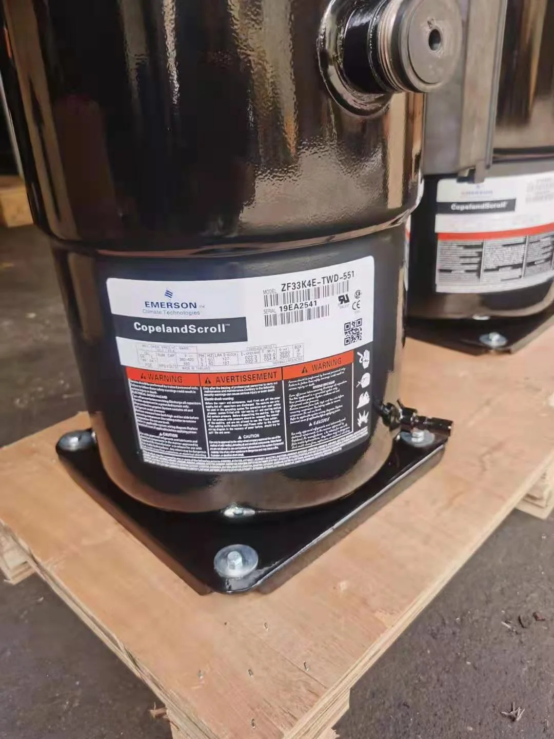 Copeland Compressor R134A Low Temperature Refrigeration Parts ...