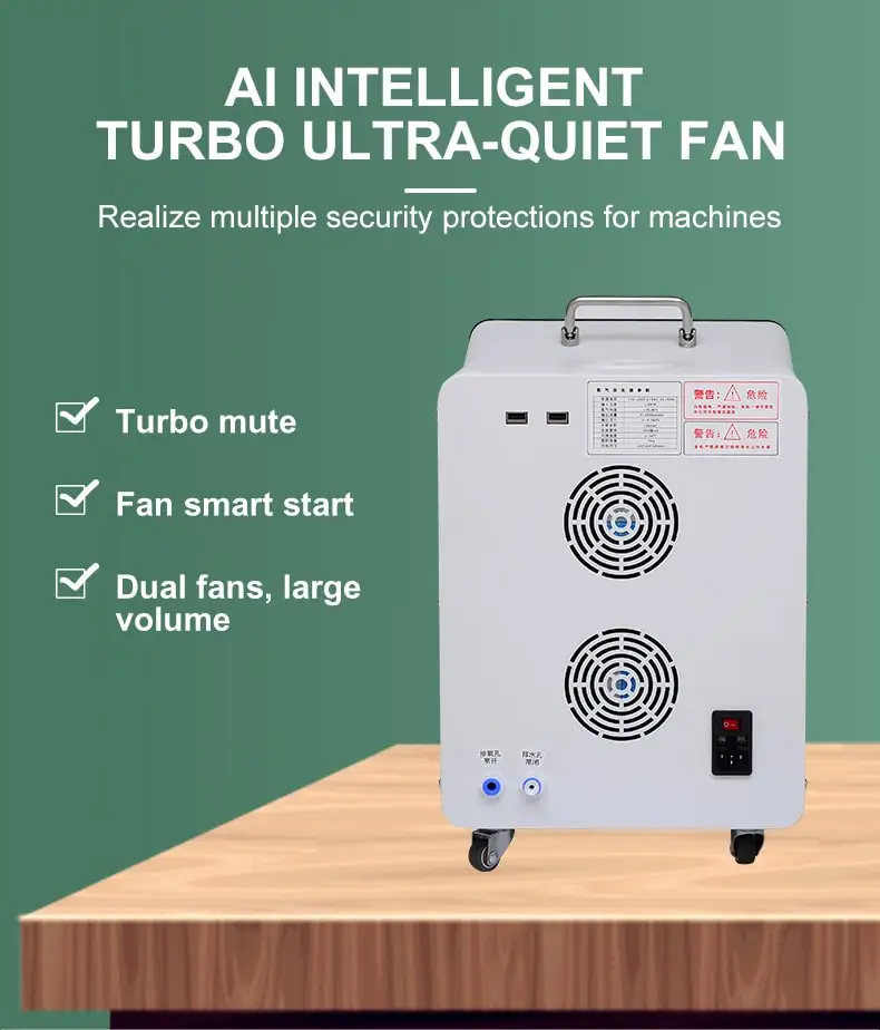 New 300ml 600ml 900ml 1000ml Oxyhydrogen Machine Inhaler Breathing ...