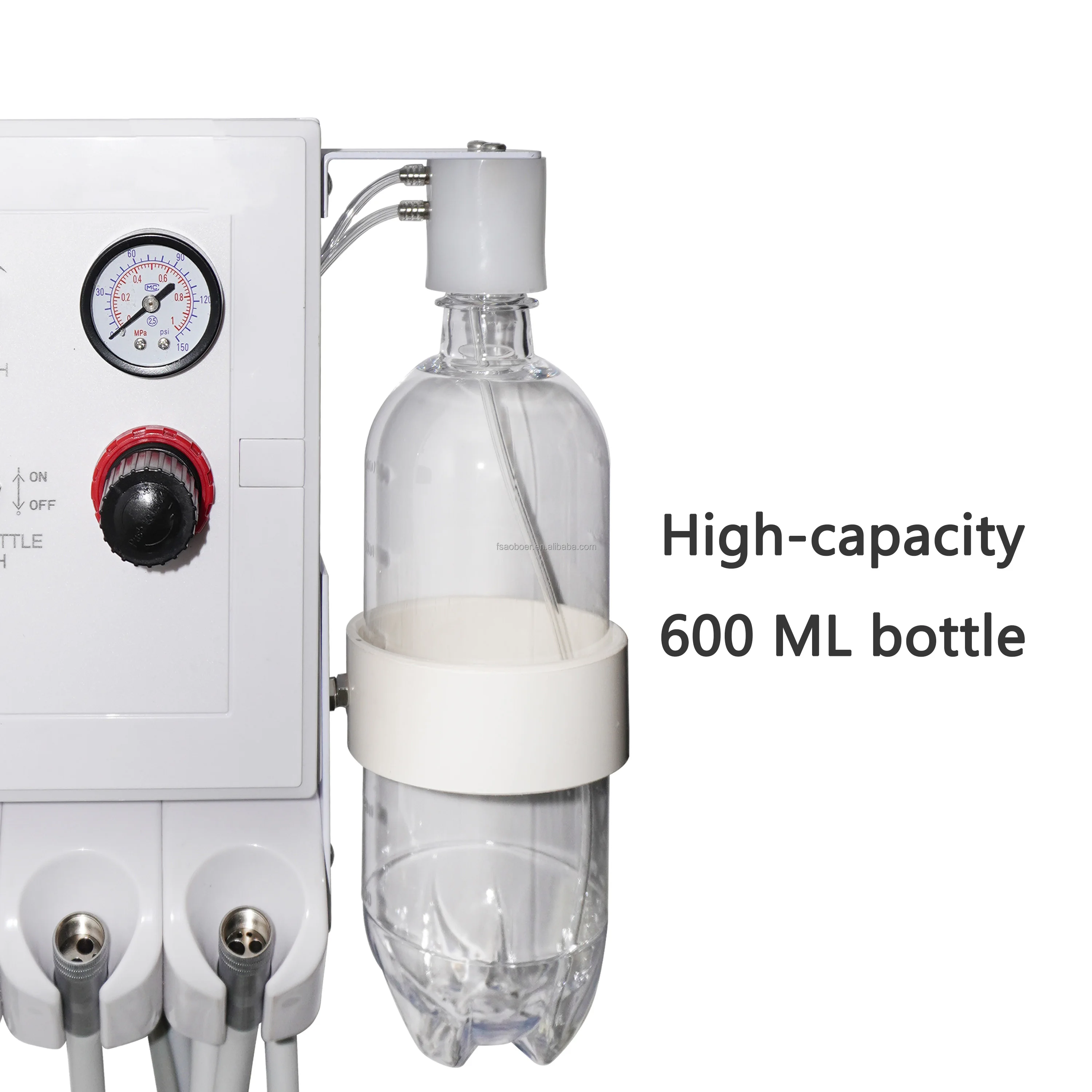 3 Way Syringe Foot Pedal Work With Portable Dental Turbine Unit Air ...