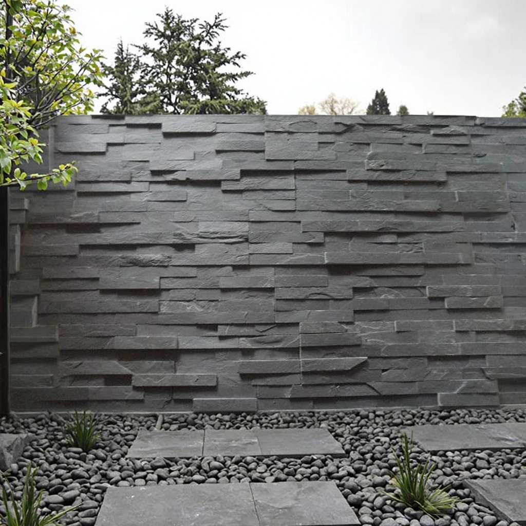 Modern Design SLATE Cultural Wall Panels Honed for Interior Exterior ...
