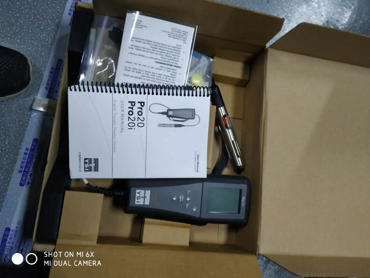 Visser Pro20i Dissolved Oxygen Tester - YSI550A-12 Portable
