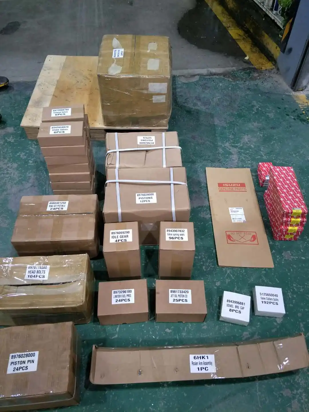 Auto Parts 4ja1 Diesel Engine High Pressure Injector Injection Diesel ...