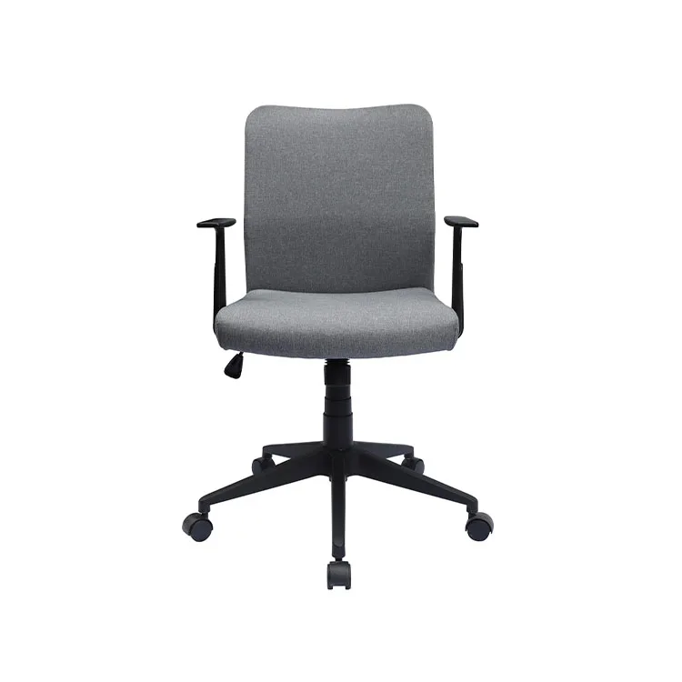 Modern Office Furniture Height Adjustable Fabric Upholstered Swivel ...