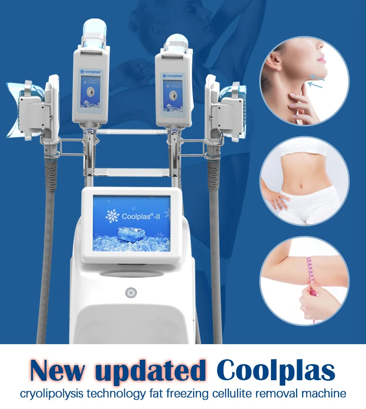 Cryo Body Shape Cryolipolysys 4 Handles 360 Cryo Fat Cell Body Slimming ...