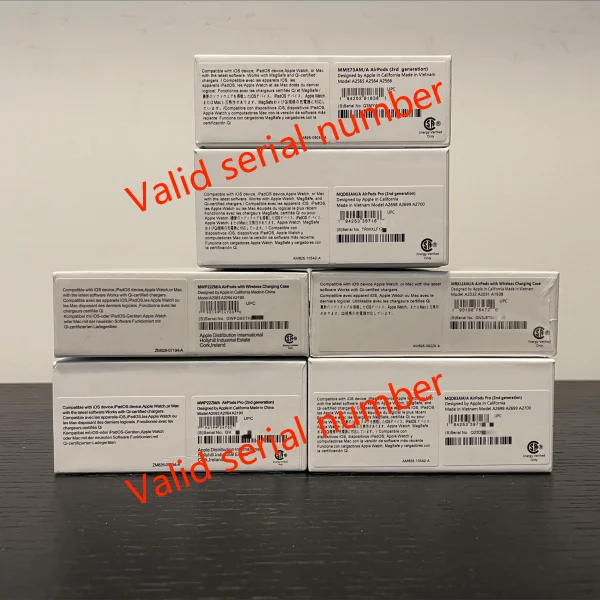 Different Serial Number Us Eur Stocks Air Pro Earbud In-ear Max Kksolid ...