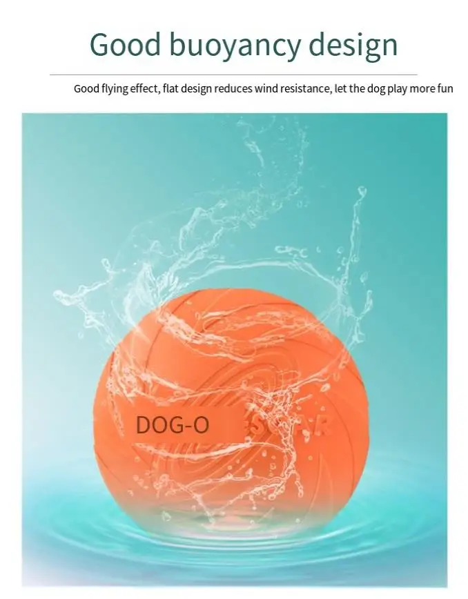 Chinese Supplier Wholesale High-quality Soft Rubber Dog Toy Frisbee ...