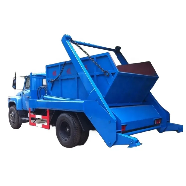 Dongfeng 4000 Liters Skip Loader Truck Arm Roll Container Refuse Truck ...