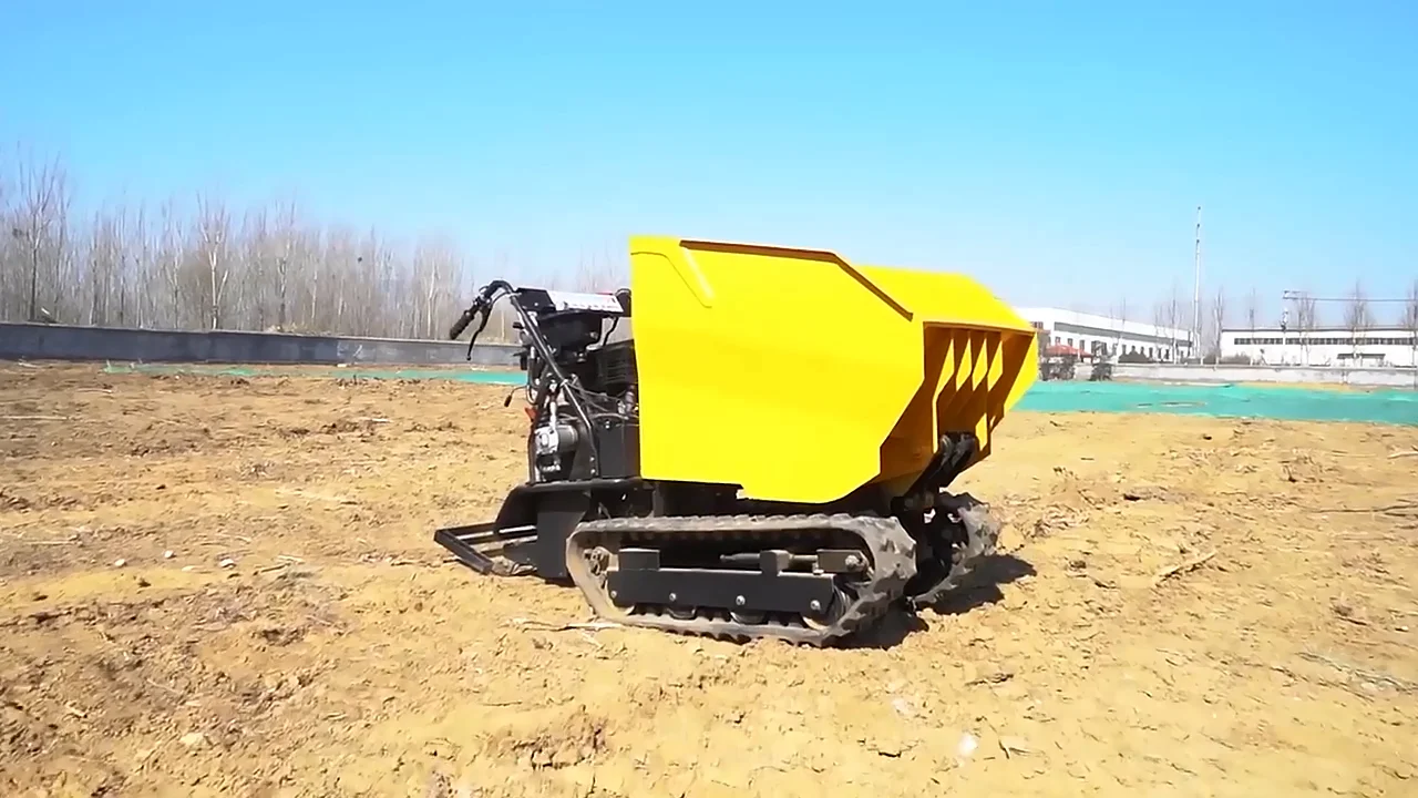 Ht5030 Ht5050 Ht5100 Mini Dumper Hydraulic Mini Crawler Dumper/tractor ...