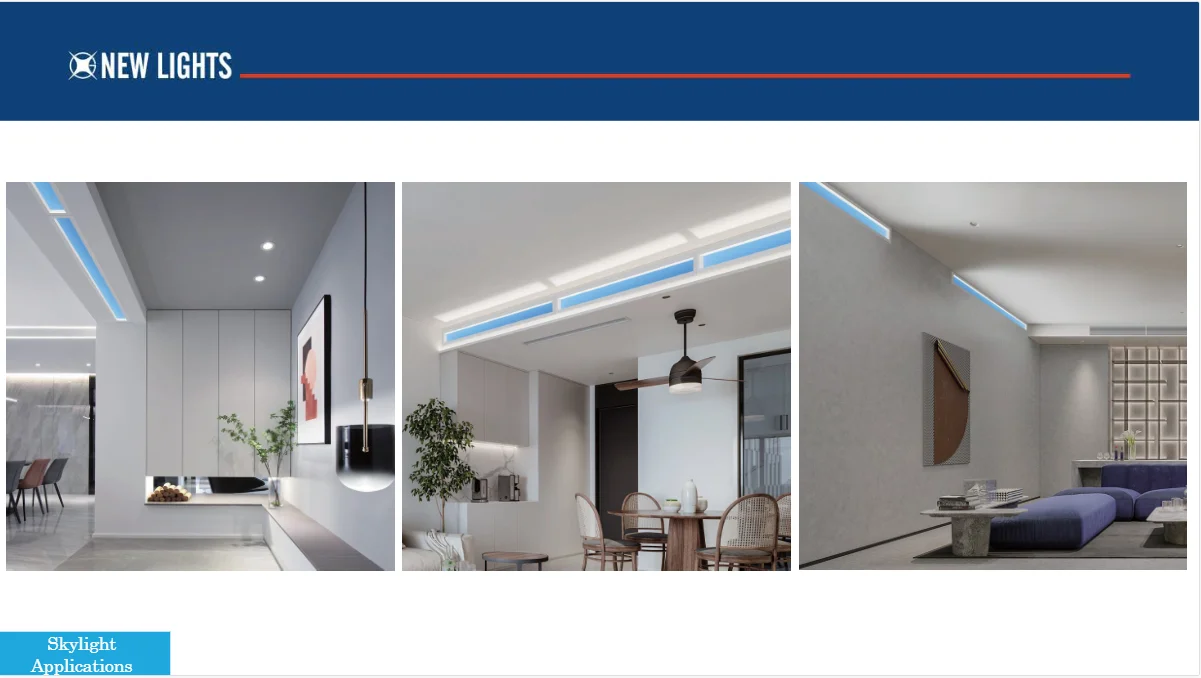Smart Wifi Controlled Artificial LED Skylight Led Panel Blue Sky Light ...