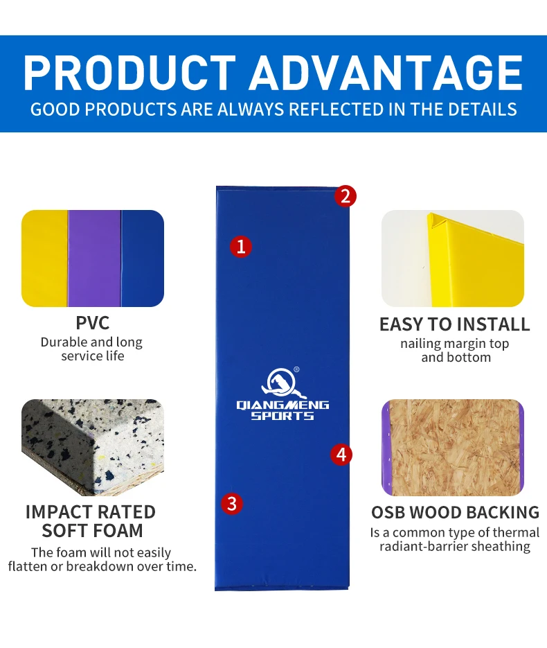 Customize Colors and Size for High Impact Foam Cushions