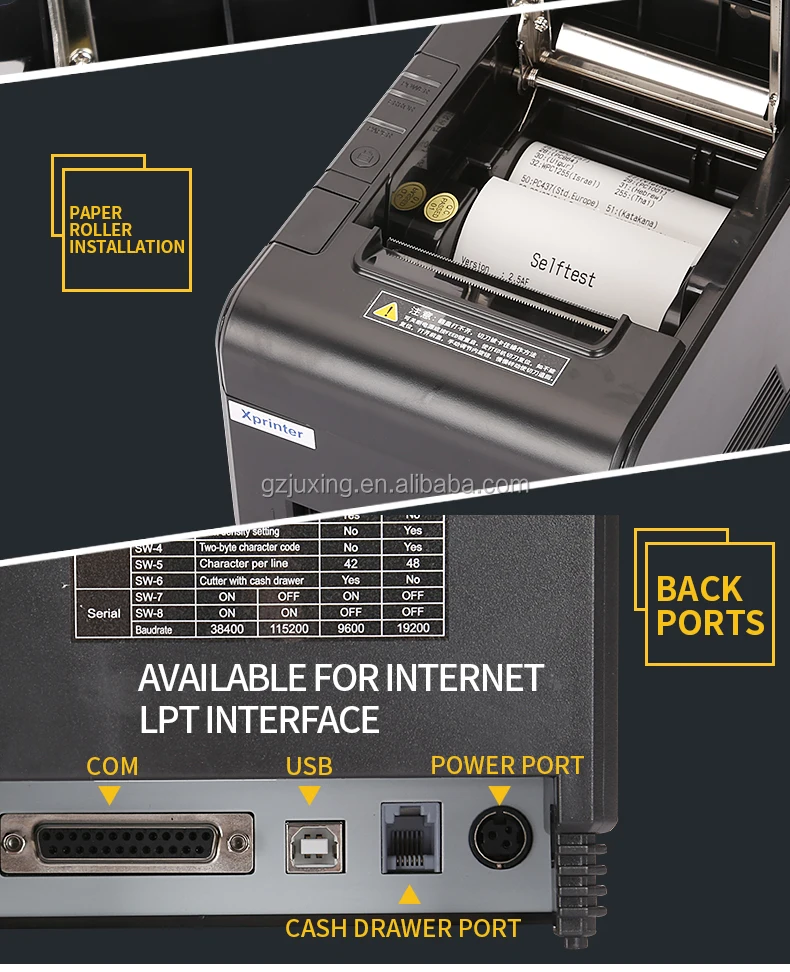 Xprinter XP-Q200 80mm Thermal Receipt Printer for Retail