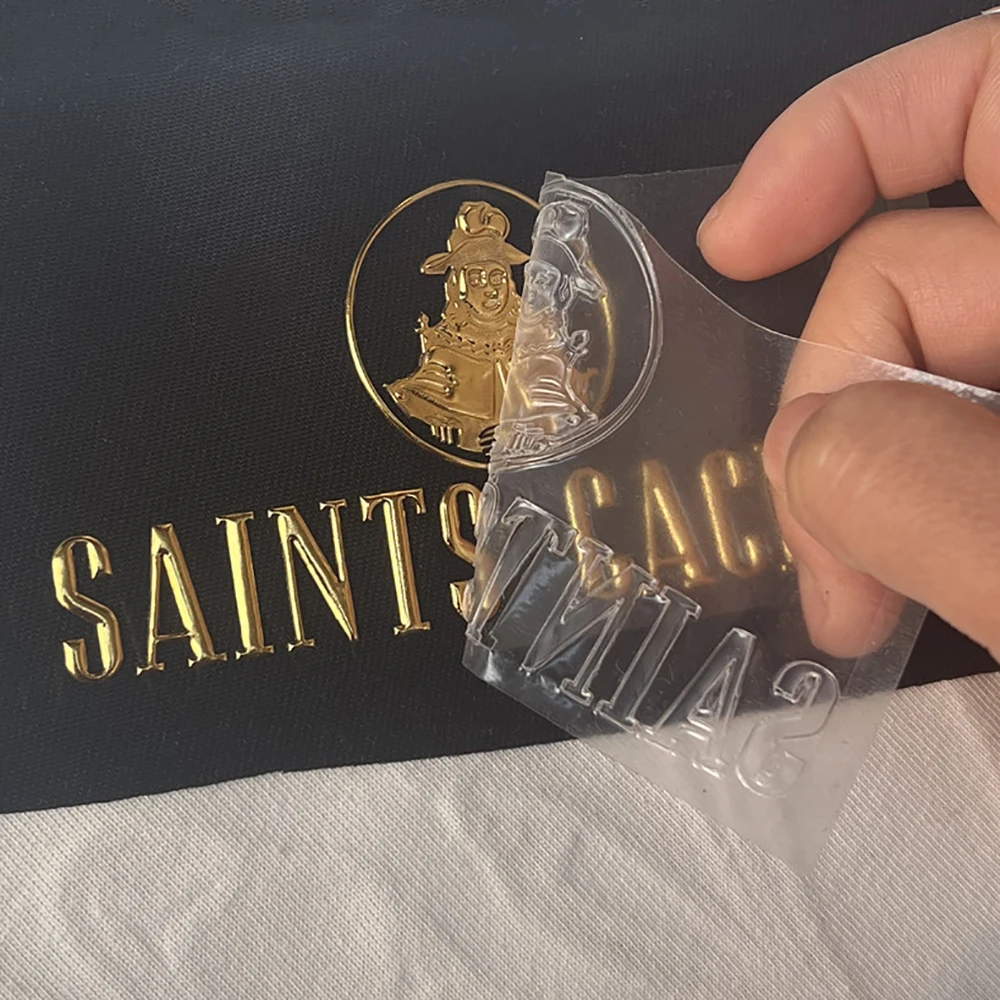 Custom 3D TPU Silicone Heat Transfer LOGO for Clothes