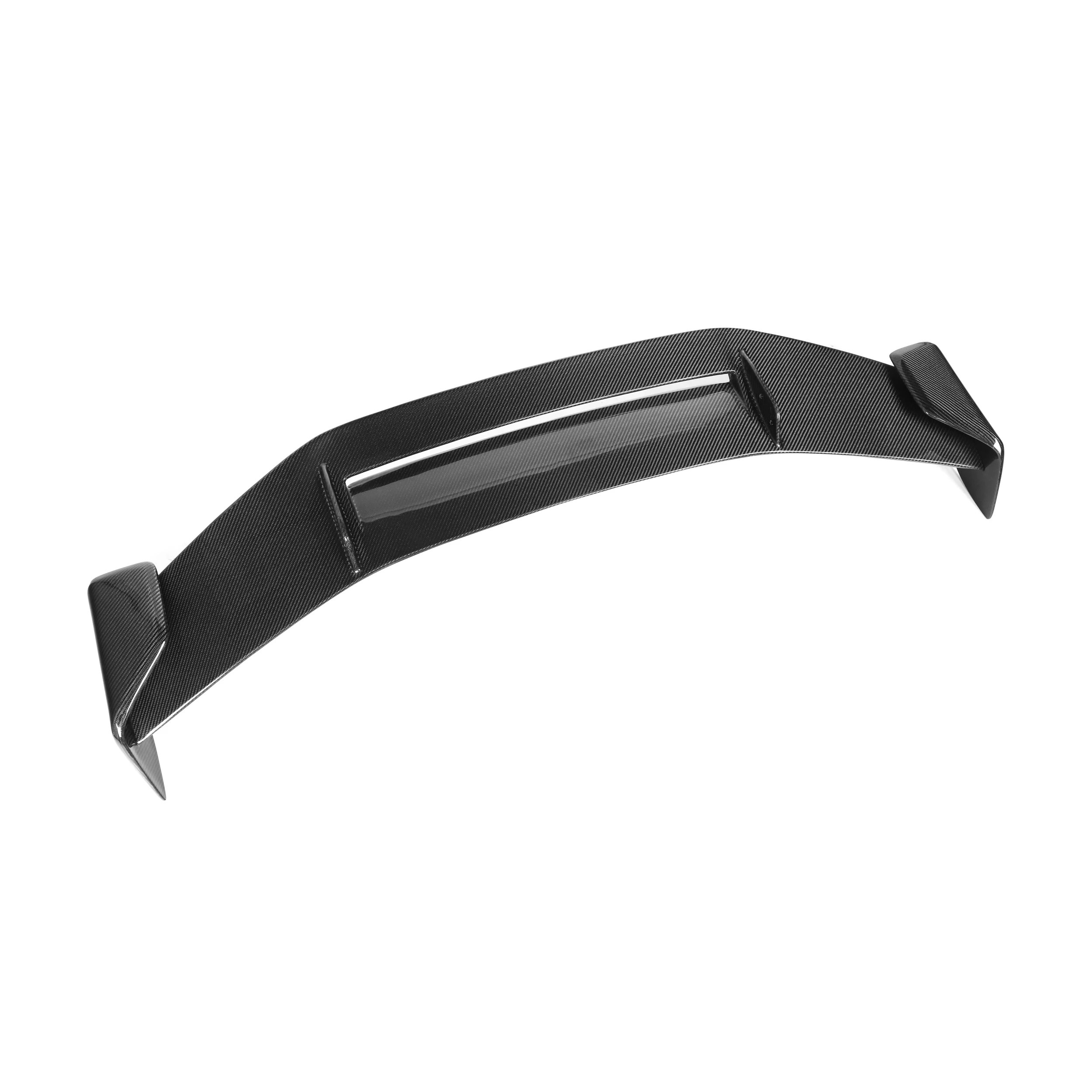 Real Carbon Fiber AO Style Rear Spoiler Wings Ducktail Universal Auto ...