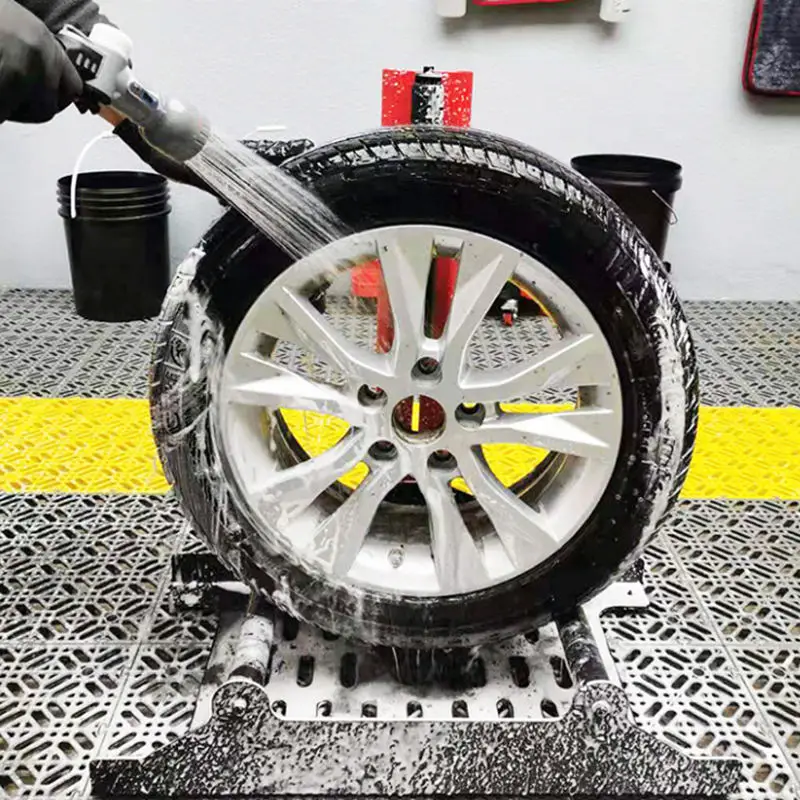 Alibaba.com: KLCB 360 Tire Shine Detailing System, Rolling Wheel Stand ...