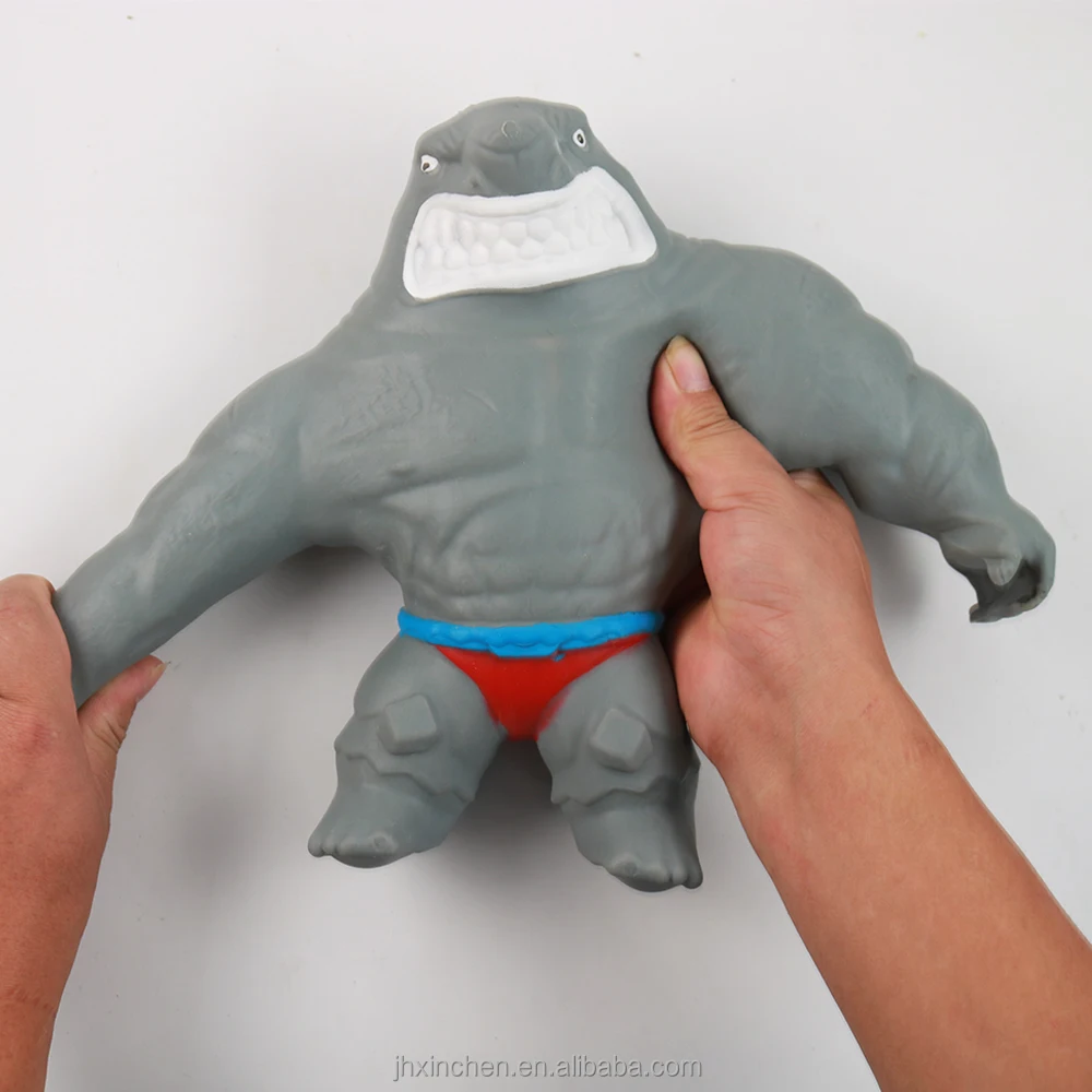 Squeeze Sand Filled Funny Tiger Fidget Toys Shark Stress Relief Squeeze ...