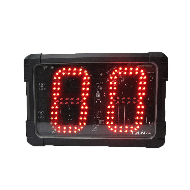 6 Inch control 24s Countdown Clock Counter With Red Digits Shot Clock ...