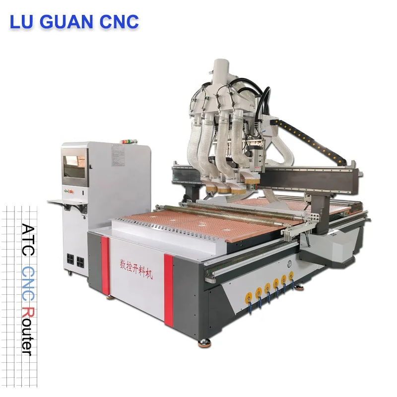 Atc Multi Axis Router Woodworking Machinery Furniture Cabinet Door ...