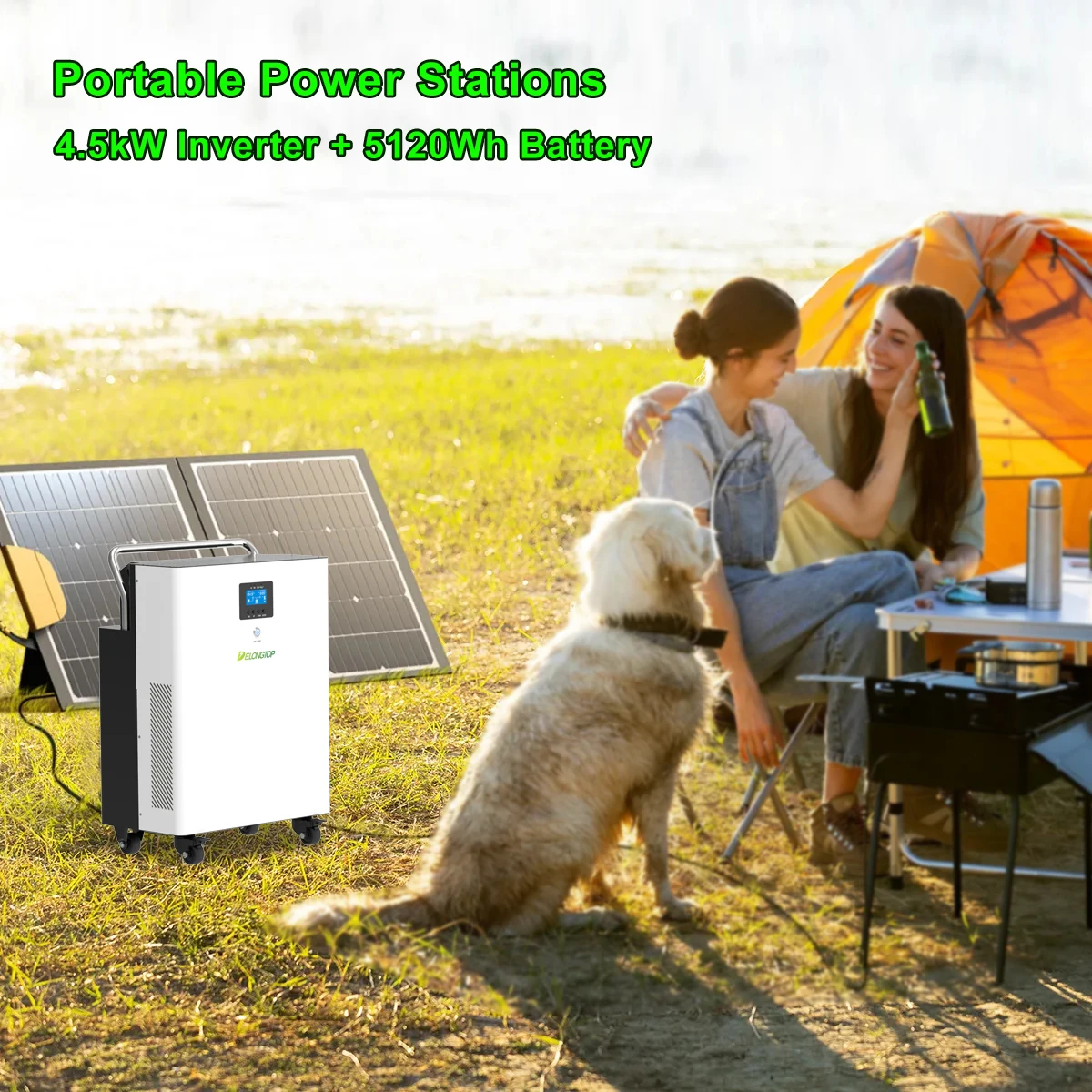 All-in-One 4.5kva Inverter 51.2V 5Kwh 7.5KWH 10Kwh Lithium Batteries ...