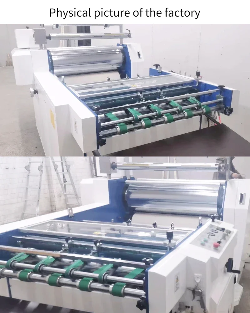 Semi-Automatic BOPP Laminating Machine Paper Processing Machinery with ...