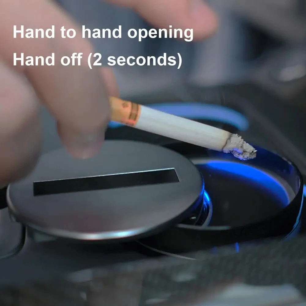 Smart Car Accessories - Closable Ashtray with Infrared