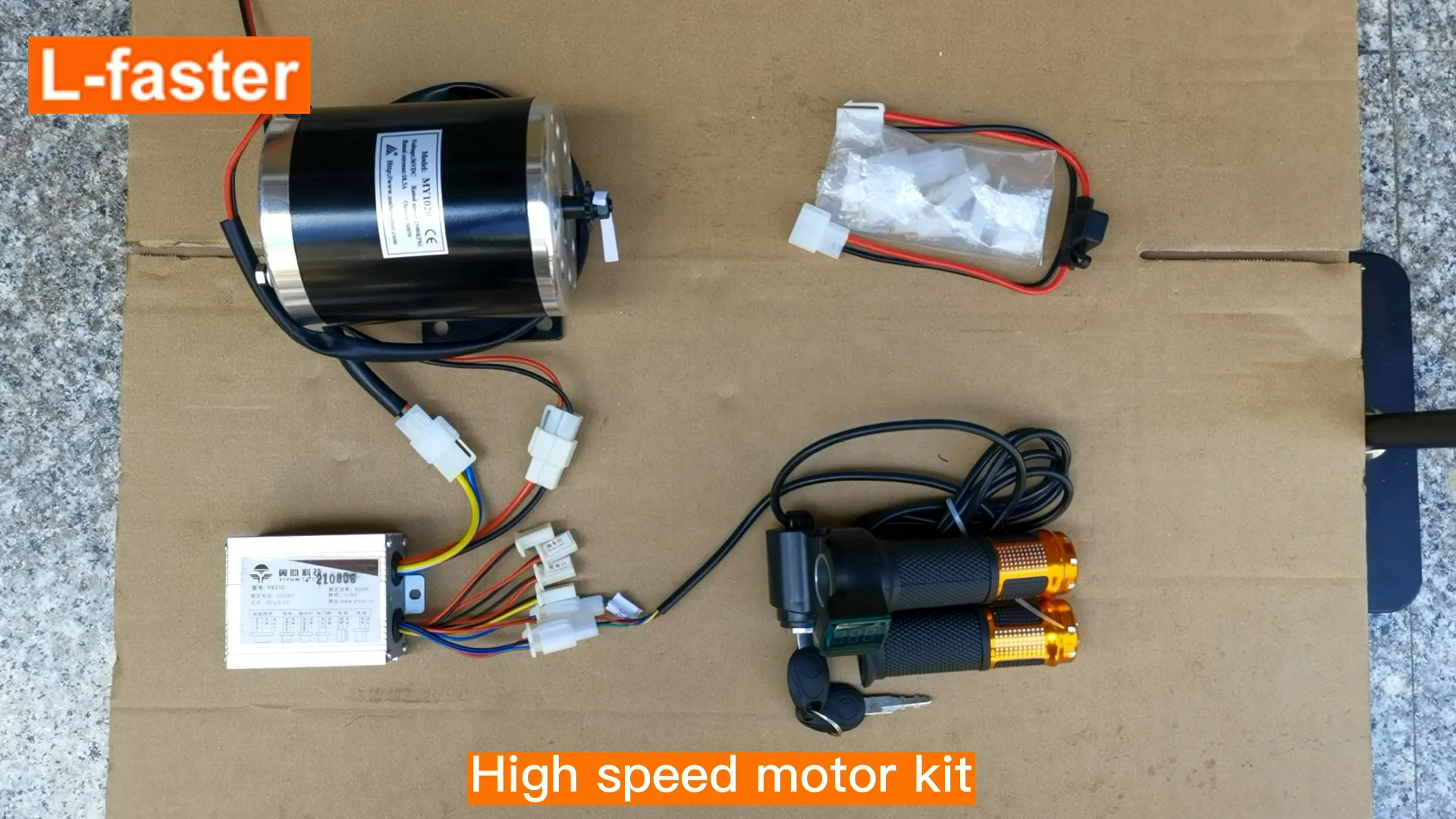 L-faster 800w Electric Scooter Bike Go Kart My1020 High-speed Brush ...