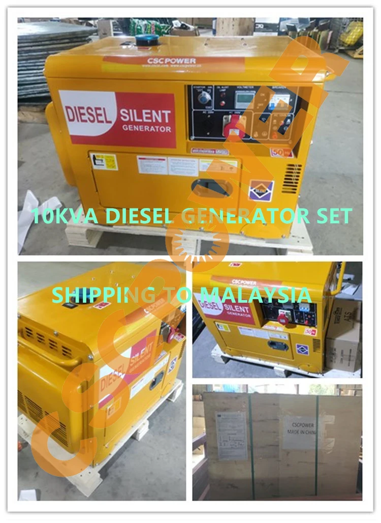 China Manufacture 10kva Super Silent Diesel Generator 10kw Generator ...