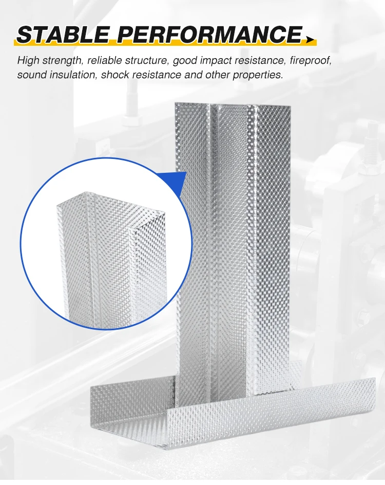 C Channel Steel Drywall Metal Stud CD UD UW CW Ceiling Channel| Alibaba.com