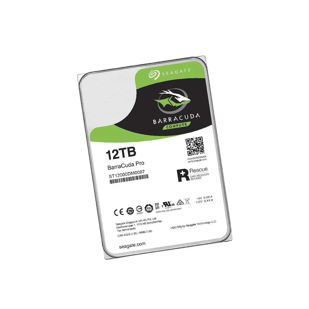 12 Tb Sata 7200 Rpm 3.5'' Internal Hard Drive St12000dm0007 - Buy ...