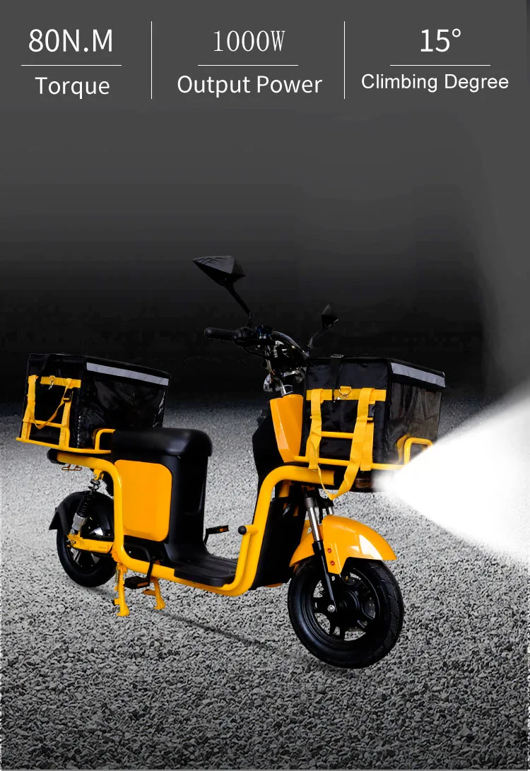 Electric City Bike Food Delivery Bikes Sale Electric Motorcycle For ...