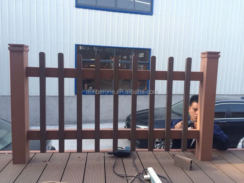Outdoor WPC Composites Handrail Fencing Guardrail| Alibaba.com