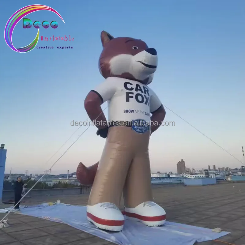 Giant Inflatable Cartoon Characters Inflatable Fox - Buy Inflatable Fox ...