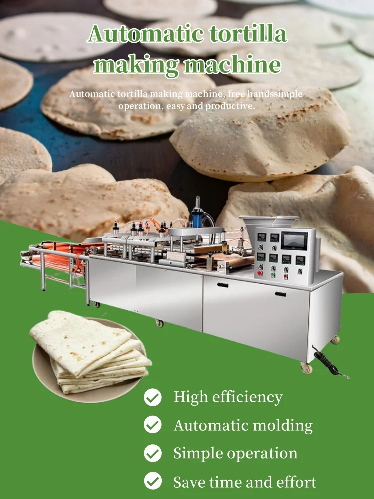 Automatic 18cm Flour Roti/chapatti/ Pakistan Tortilla Roti Chapati ...