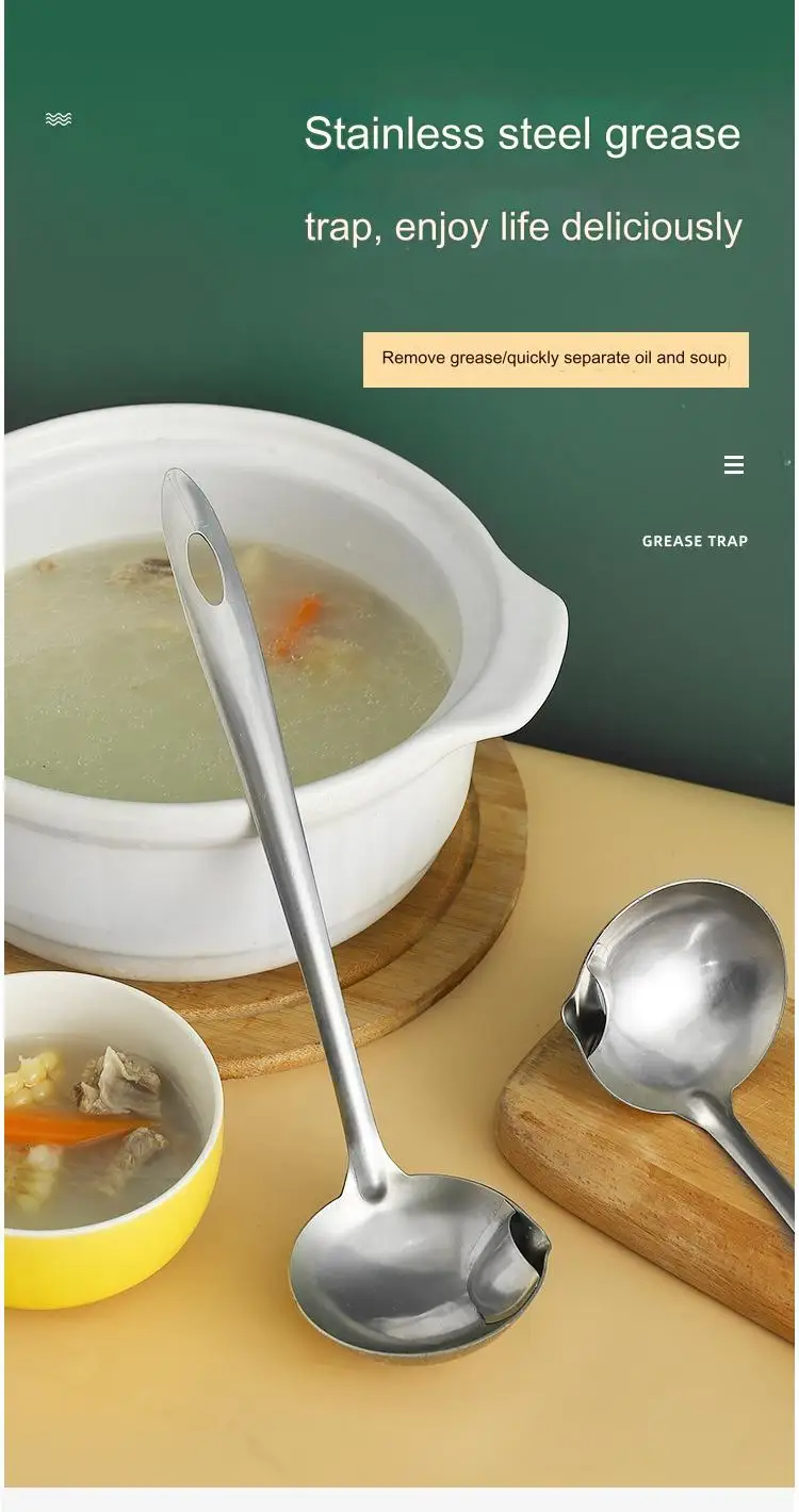 Stainless Steel Gravy Ladle - Eco-Friendly & Durable