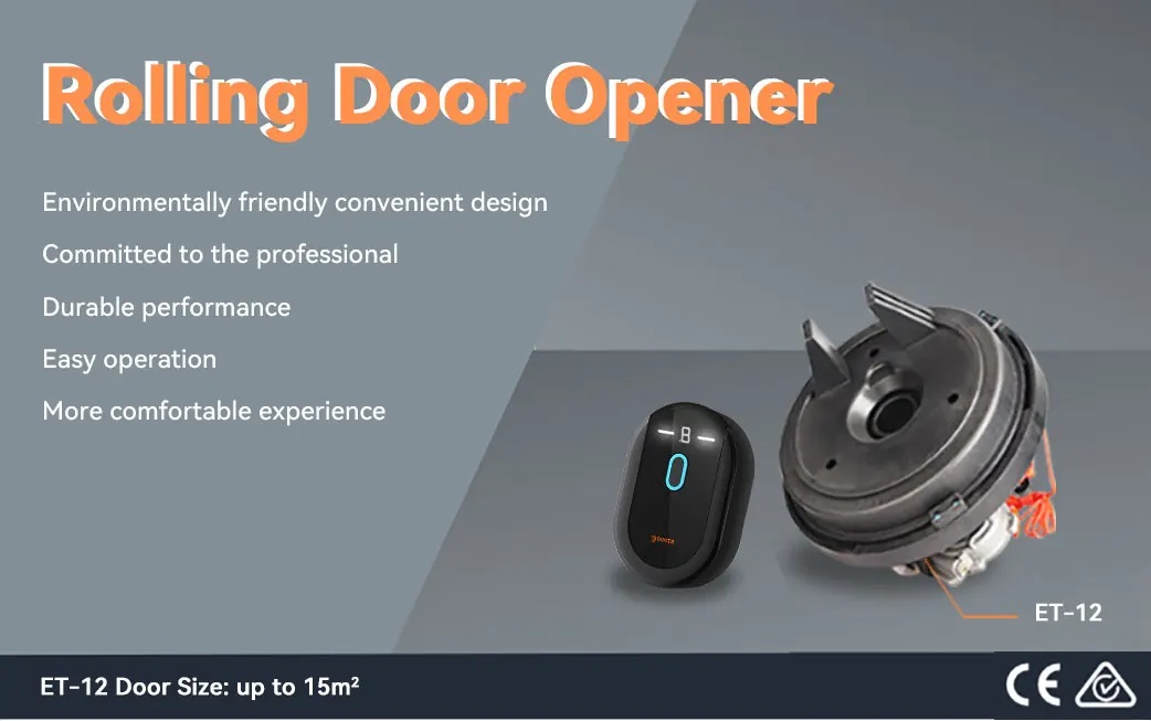 600N Remote Control Roll-up Roller Door Opener by ETDOOR