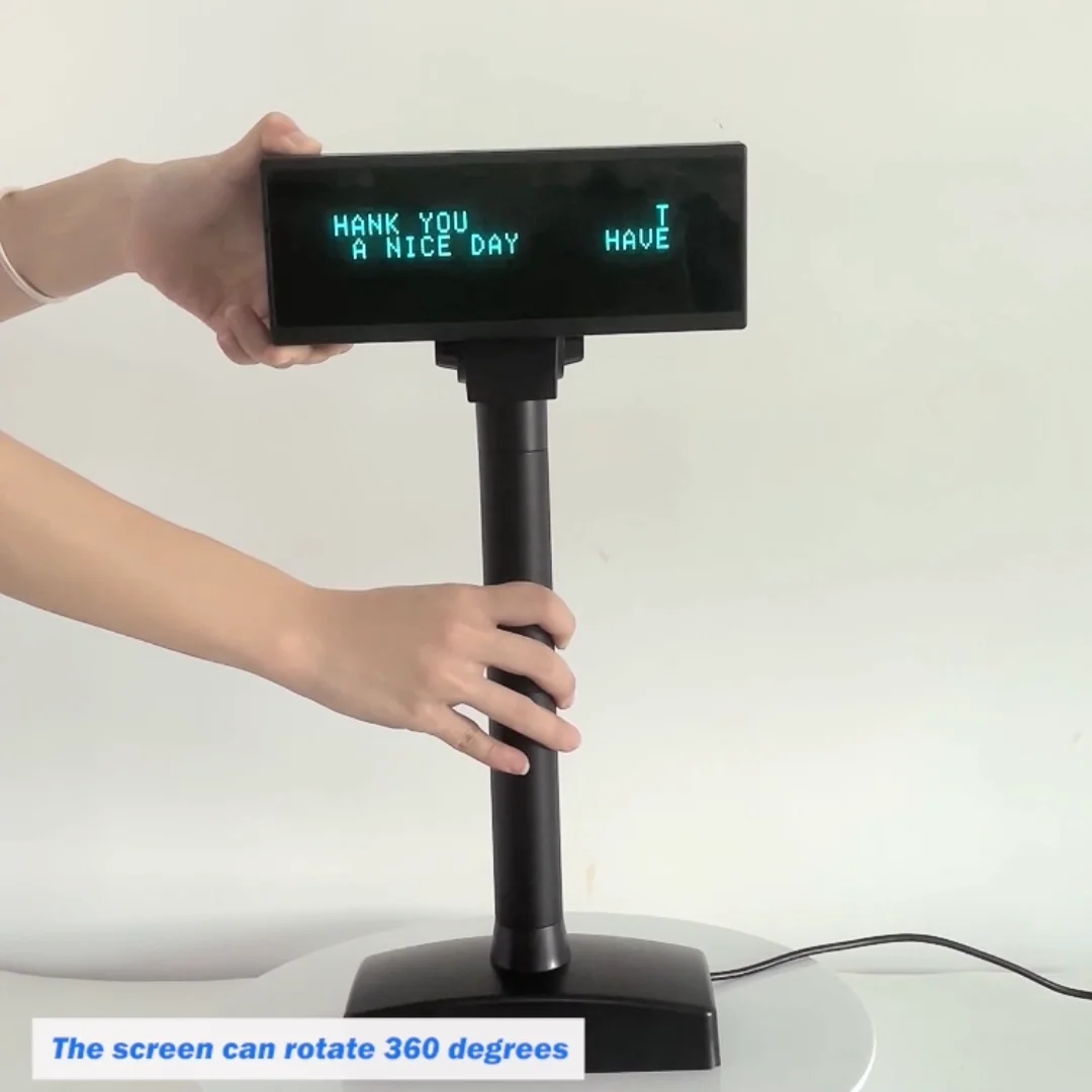 Vfd220 2 Lines Customer Pole Display - Buy Customer Pole Display,Pos ...