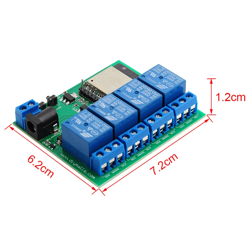 ESP32S WiFi Relay Module For Arduino 4 Channel ESP32-WROOM-32 WiFi Bluetooth-compatible Switch ...