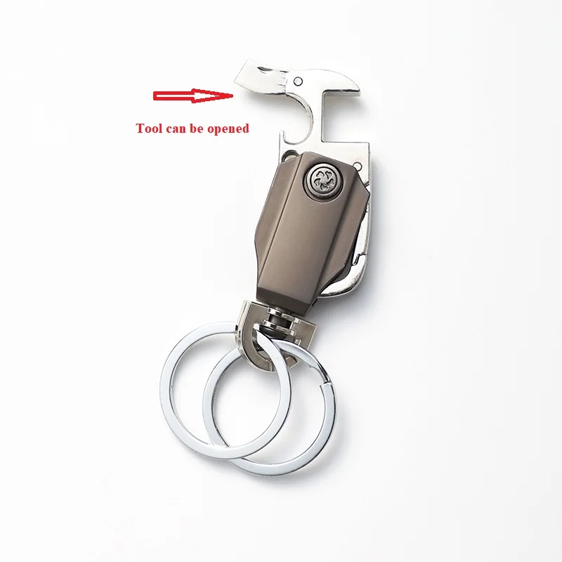 Gyro Rotary Key Chain Mobile Phone Bracket Key Chain Metal High-grade ...