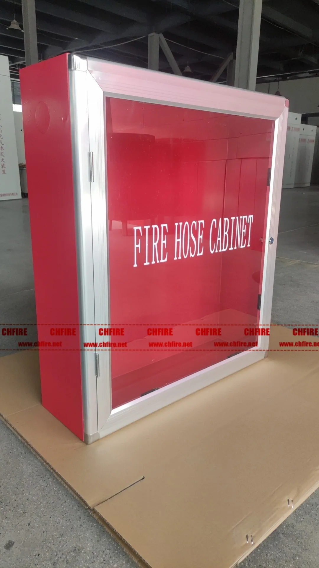 Chfire Fire Fighting Cabinet Fire Hose Cabinet With Glass - Buy Fire ...
