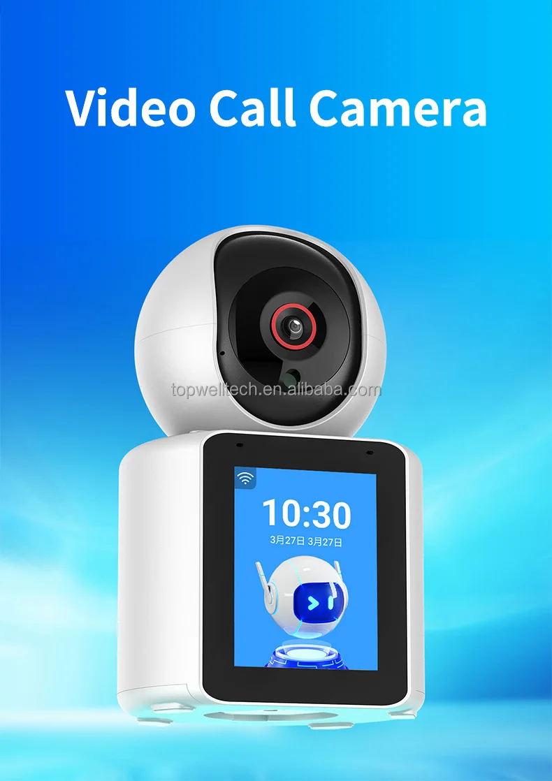 Wireless Network Camera Wifi Hd 1080p 2-way Video Calling Cameras Baby ...