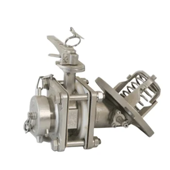 Bottom Discharge Valve Iso Tank Container Parts And Accessories - Buy ...