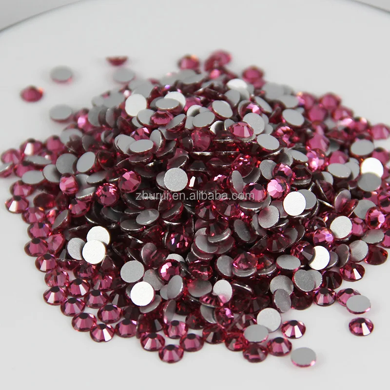 14400pcs Non Hotfix Glass Bluk Mixed Color Rhinestones Gemstone Strass ...