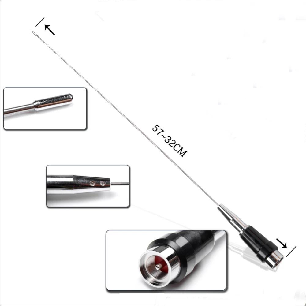 1.3m Diamond Quality Vhf Uhf Dual Band 144 430mhz Outdoor Base Station ...